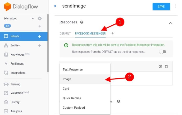 Advanced Rich Messages in Dialogflow - AITUDE