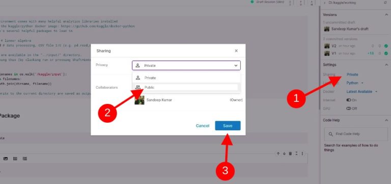 Setup Kaggle Notebook for Ml Experiments - AITUDE Setup Kaggle Notebook for Ml Experiments - AITUDE
